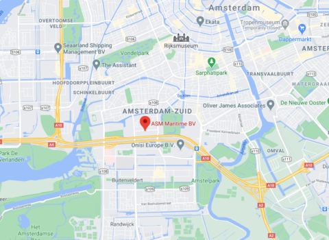 Amsterdam Map | ASM Maritime - Ship Management